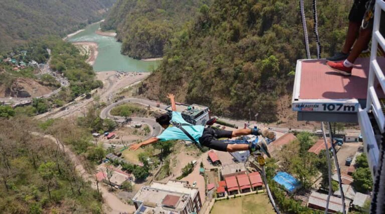 Bungee Jumping In Rishikesh | Price - ₹3700/ Person | Book Online